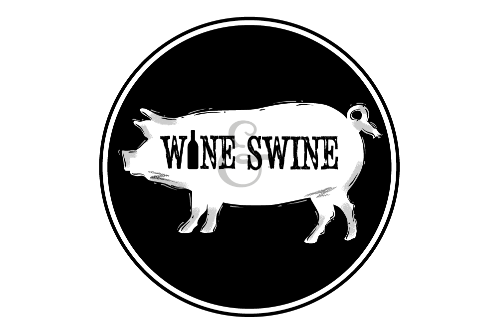 Wine & Swine logo - Lemonade Design