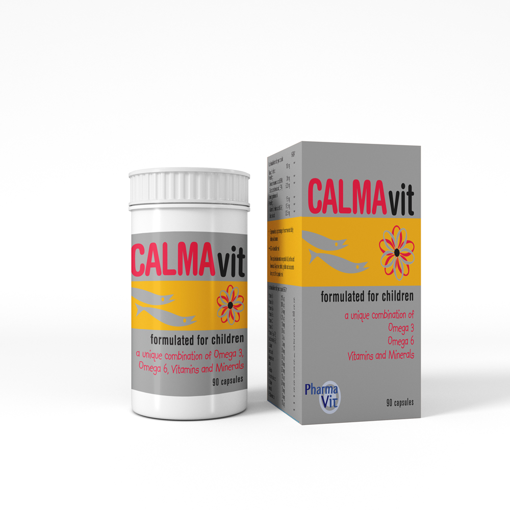 Calmavit Supplement for Children - Lemonade Design