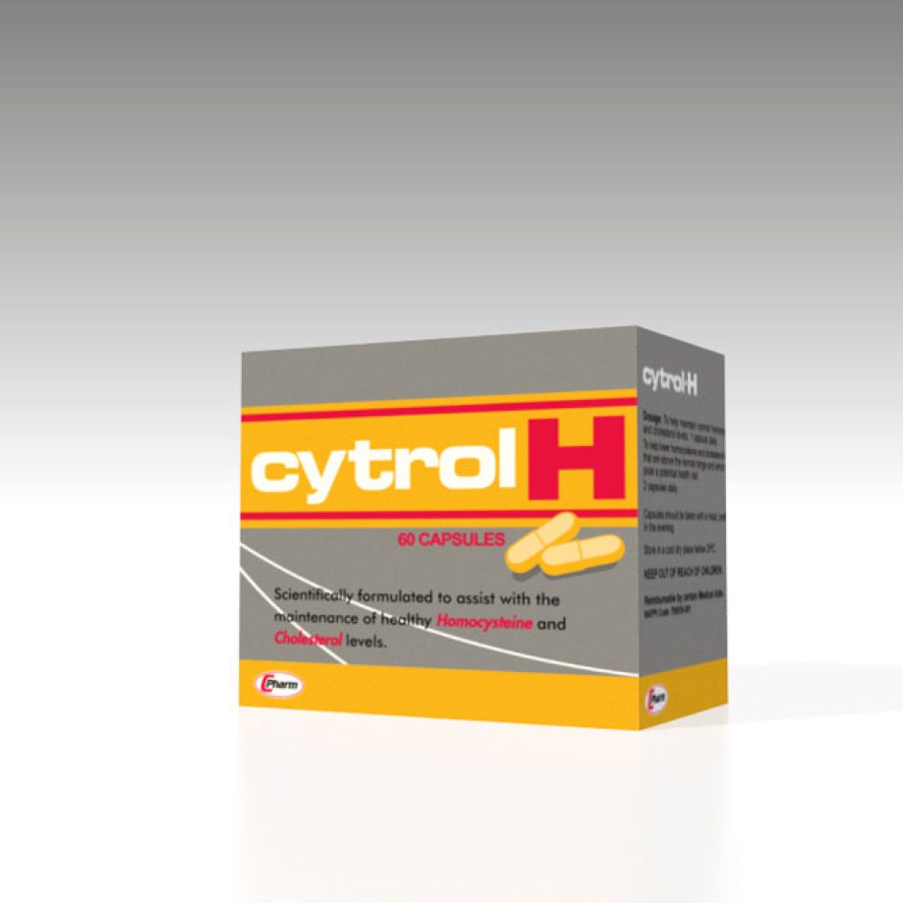Cytrol H Capsules - Lemonade Design